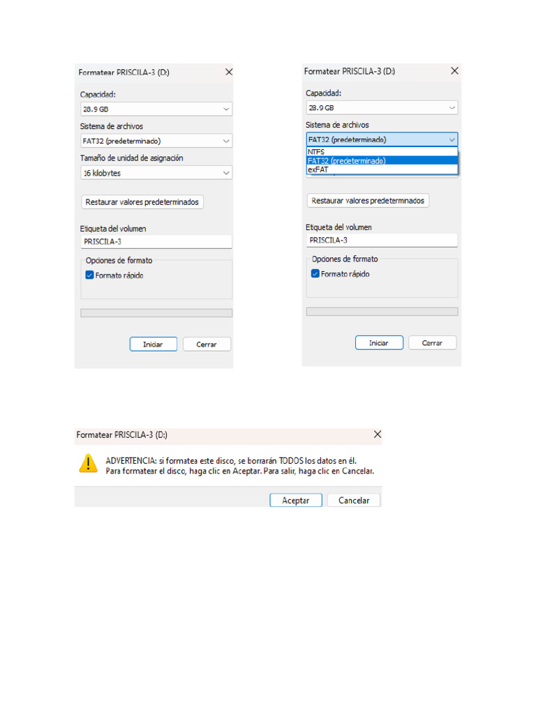 Formateo Completo | PDF