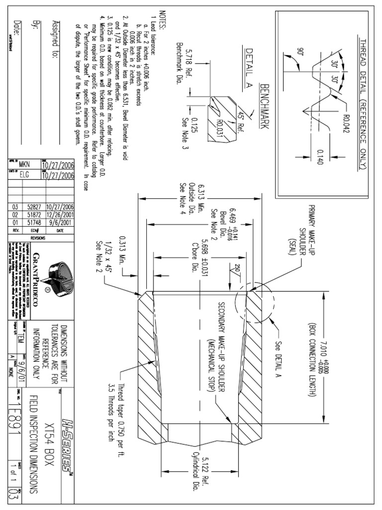 Xt54 Box 1e891 Rev 03 | PDF