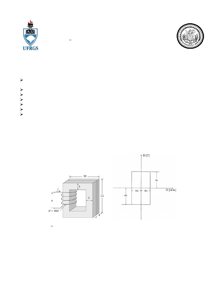 P1_20232 | PDF | Magnetismo | Indutor