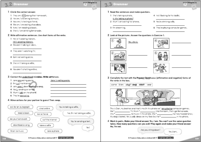 Repaso Grammar - Unit 3 | PDF