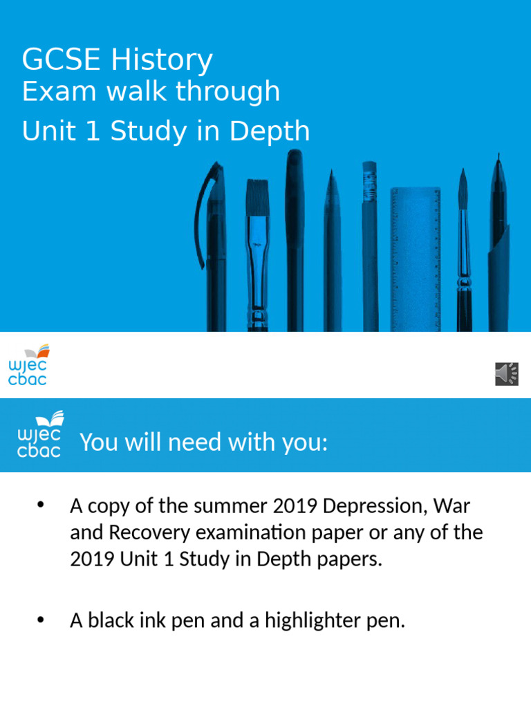 WJEC GCSE History Unit 1 EWT Final | PDF