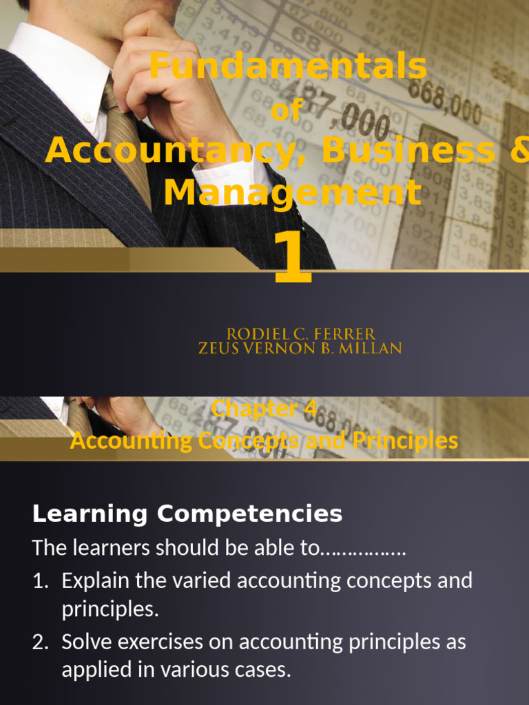 Chapter 4 - Acctg Concepts Principles | PDF | Cost–Benefit Analysis | Information