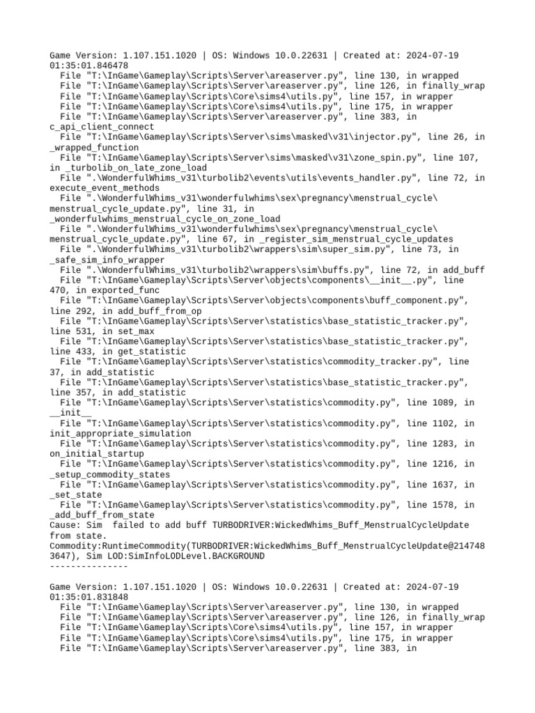 Last Clean Exception | PDF | Operating System Families | Computing Platforms