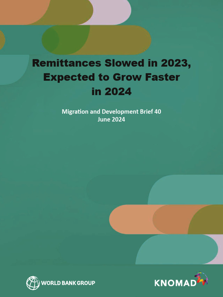 Migration and Development Brief 40_June 2024 | PDF | Remittance | Inflation