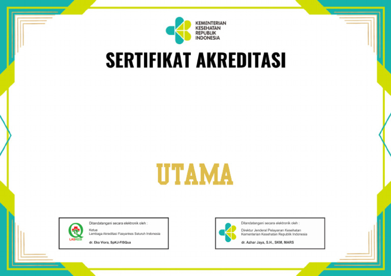 SERTIFIKAT AKREDITASI 2024 | PDF