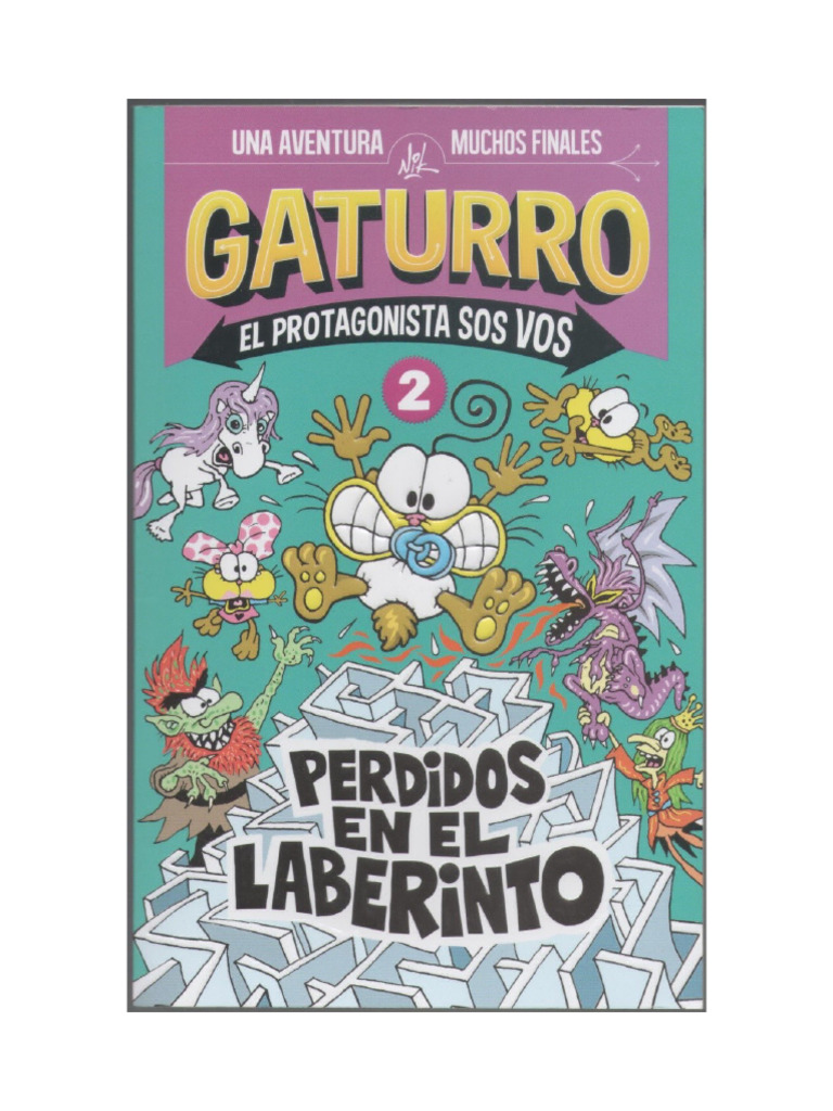 Librojuegos Gaturro 02 Perdidos en el Laberinto | PDF