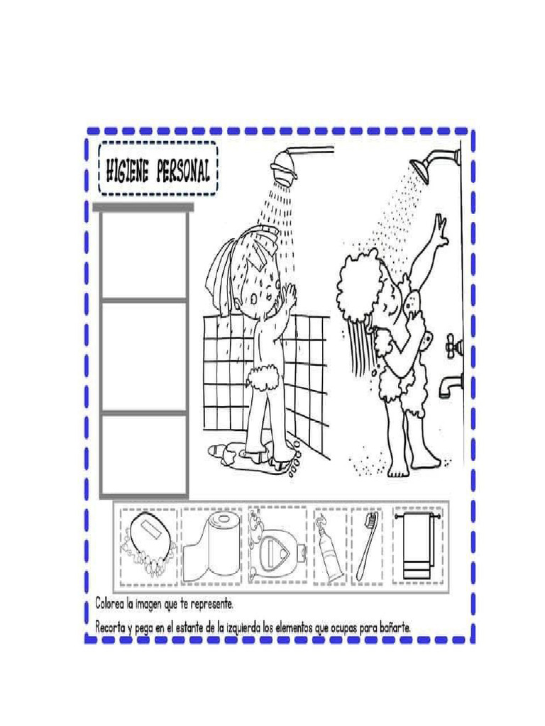 Fichas de Aseo Personal | PDF