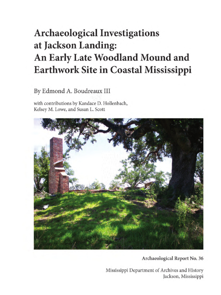 AR36 Jackson Landing | PDF | Archaeology