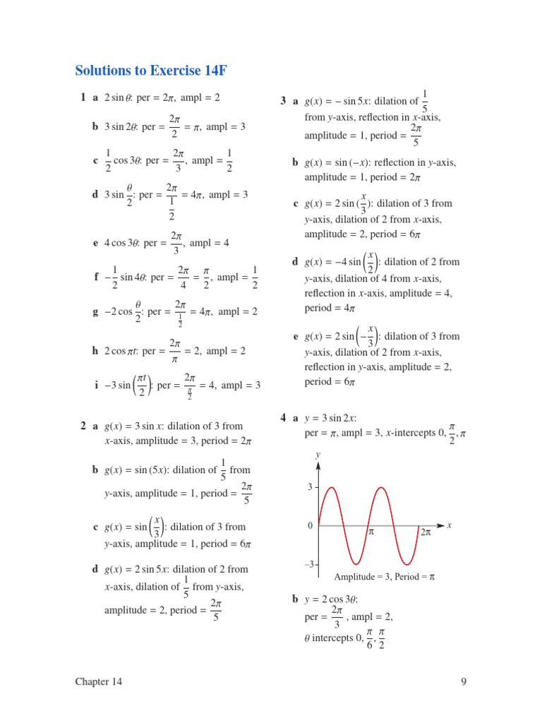 Chapter 14 Worked Solutions | PDF | Geometry | Mathematics