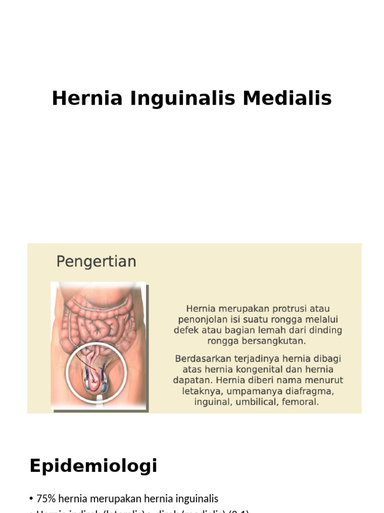 Hernia Inguinalis | PDF
