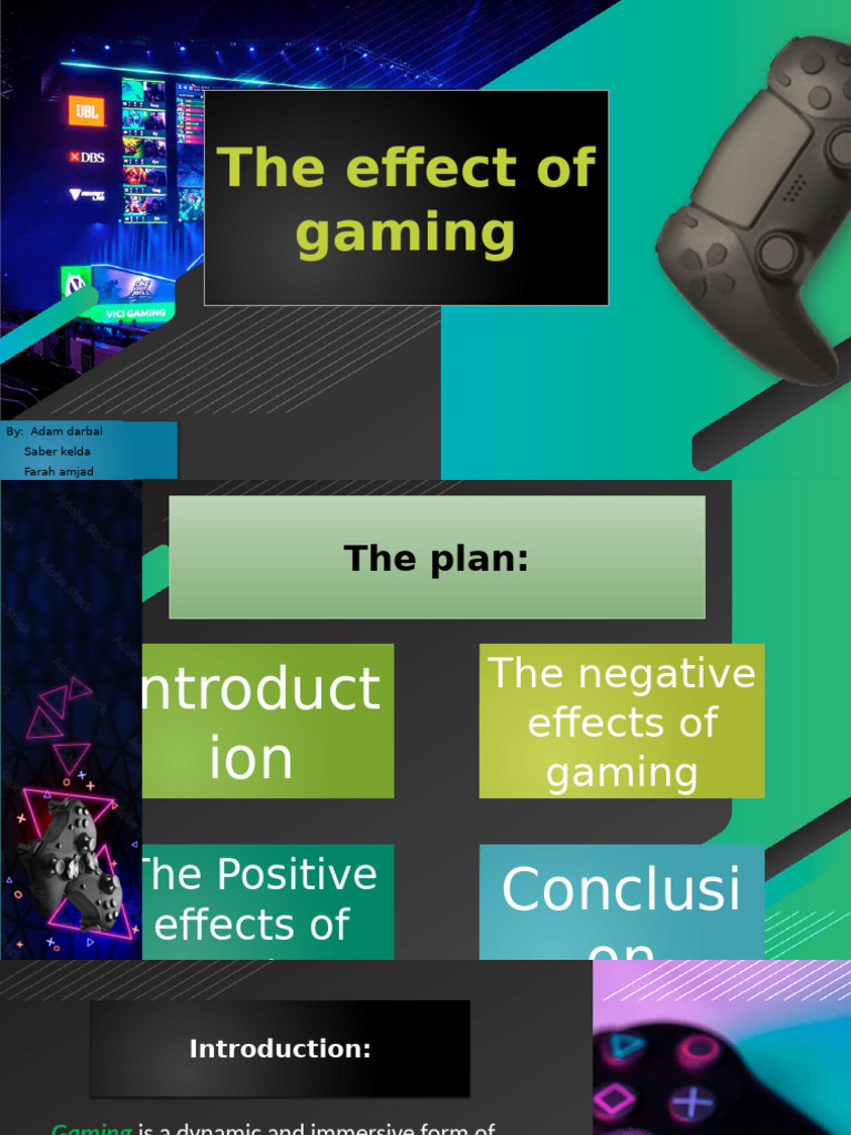 Effects of Gaming | PDF