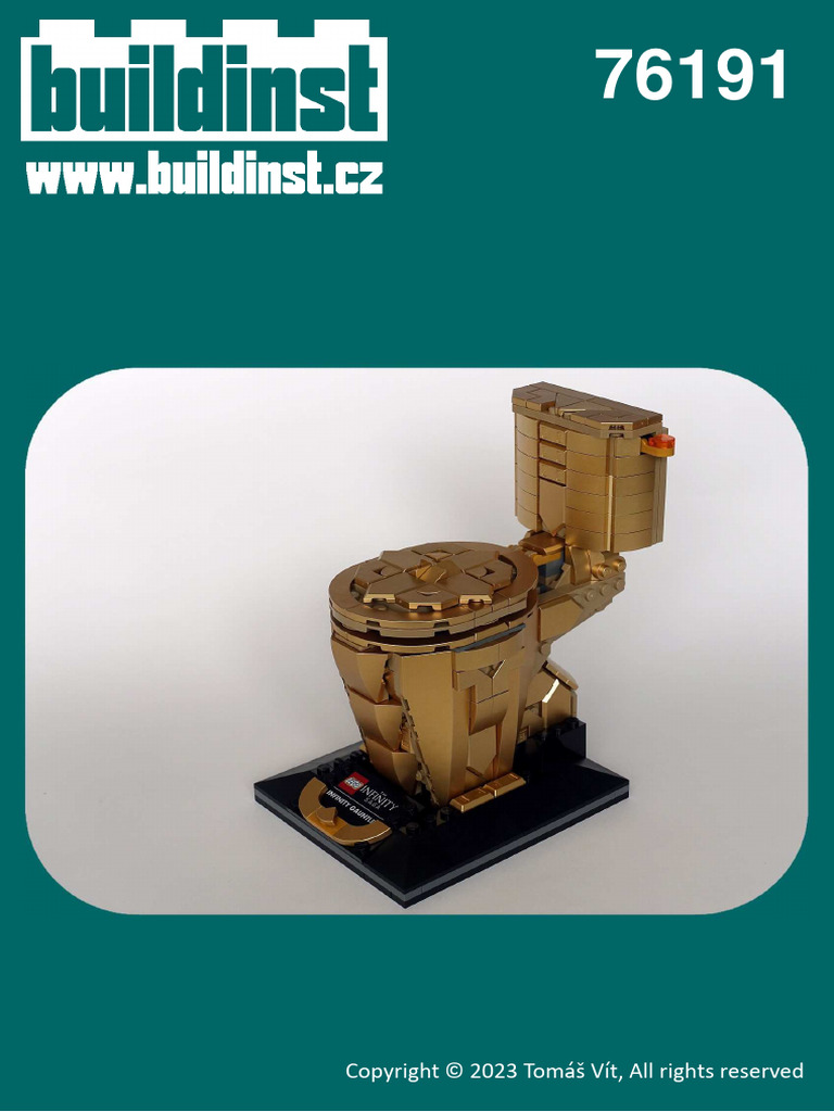 Gold Lego Toilet | PDF
