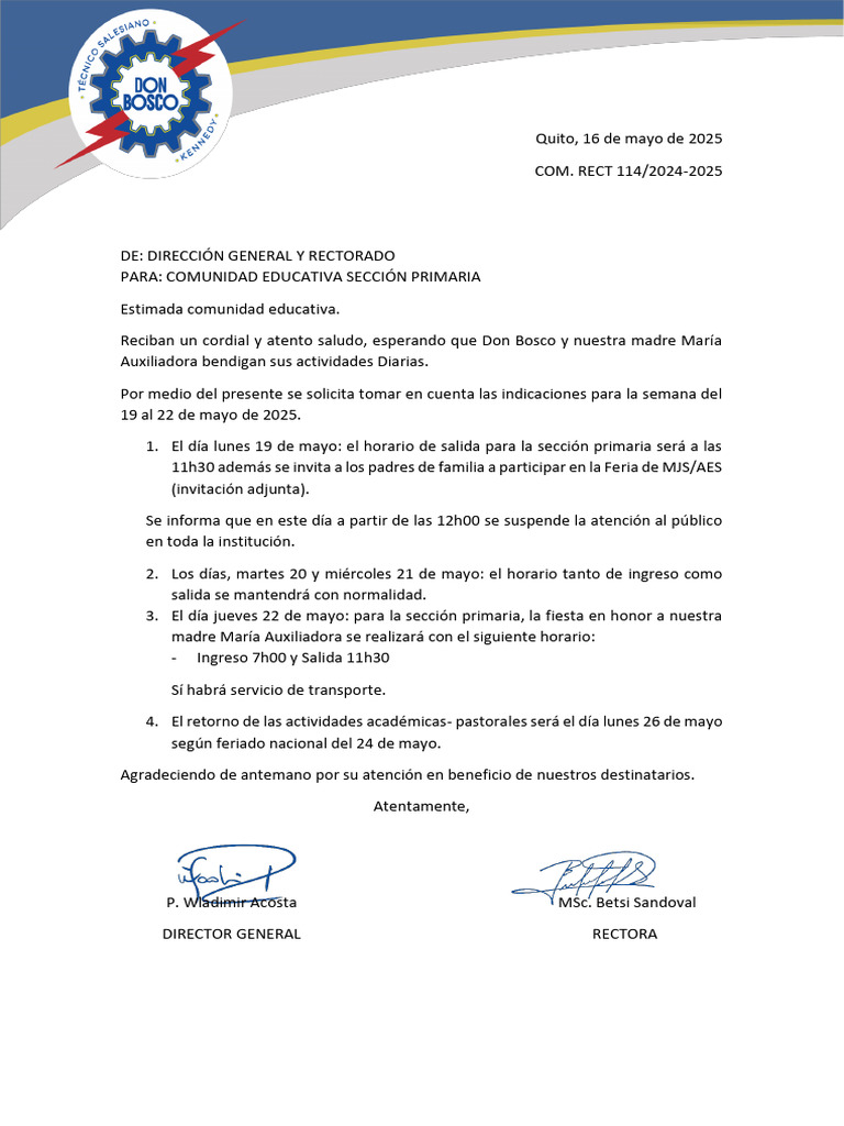 BPQGJD Comunicado 114 Rect | PDF