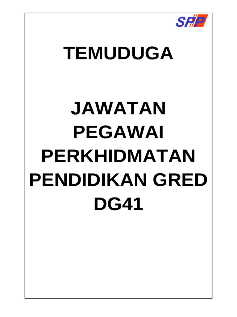 Tagging - Fail Temuduga SPP 2019 | PDF