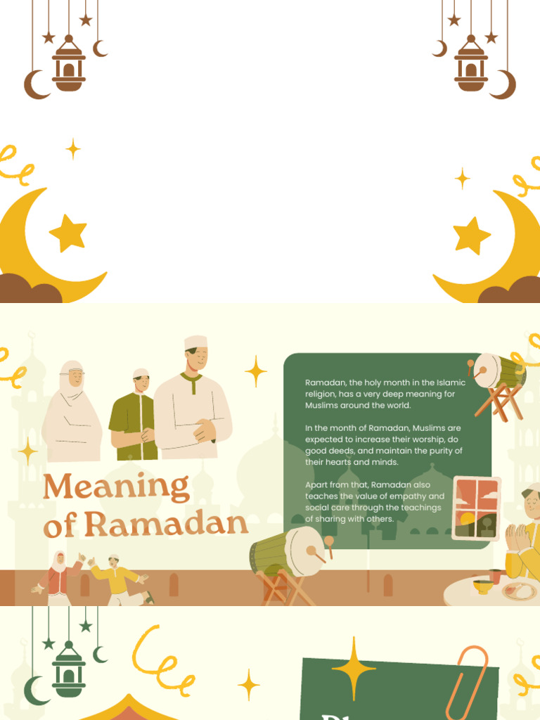 Understanding Ramadan's Significance | PDF | Ramadan