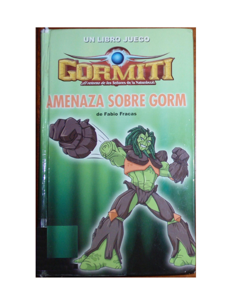 Librojuego Gormiti Amenaza Sobre Gorm | PDF