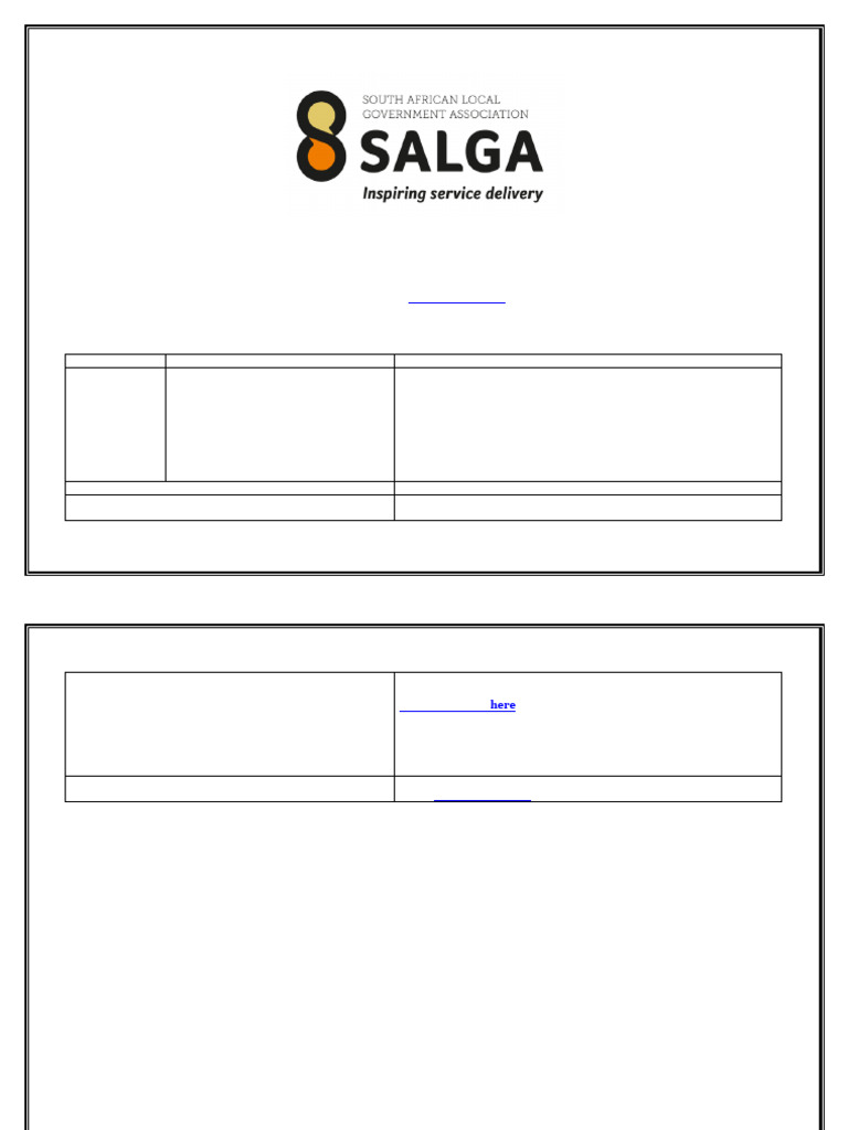 Tender Notice - Salga 12 - 2024 | PDF