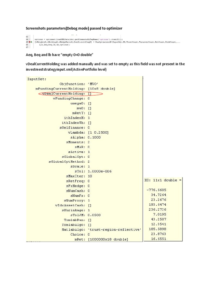 Optimizer Parameters | PDF