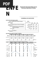 Test Enfen - Cuadernillo de Anotación | PDF | Color | Verde