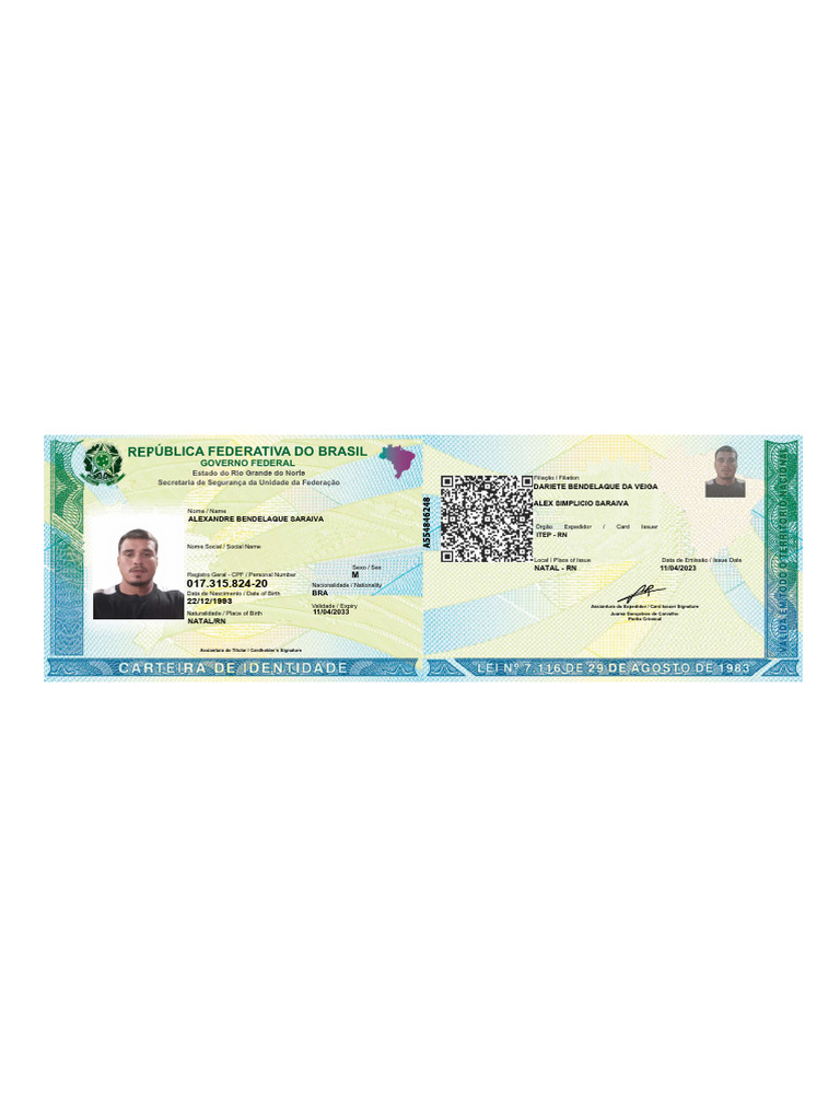 RG Novo Modelo 24 | PDF