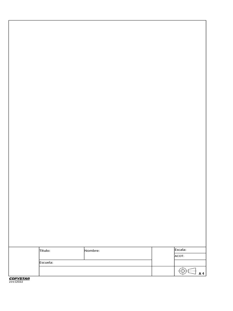 Hoja A4 | PDF