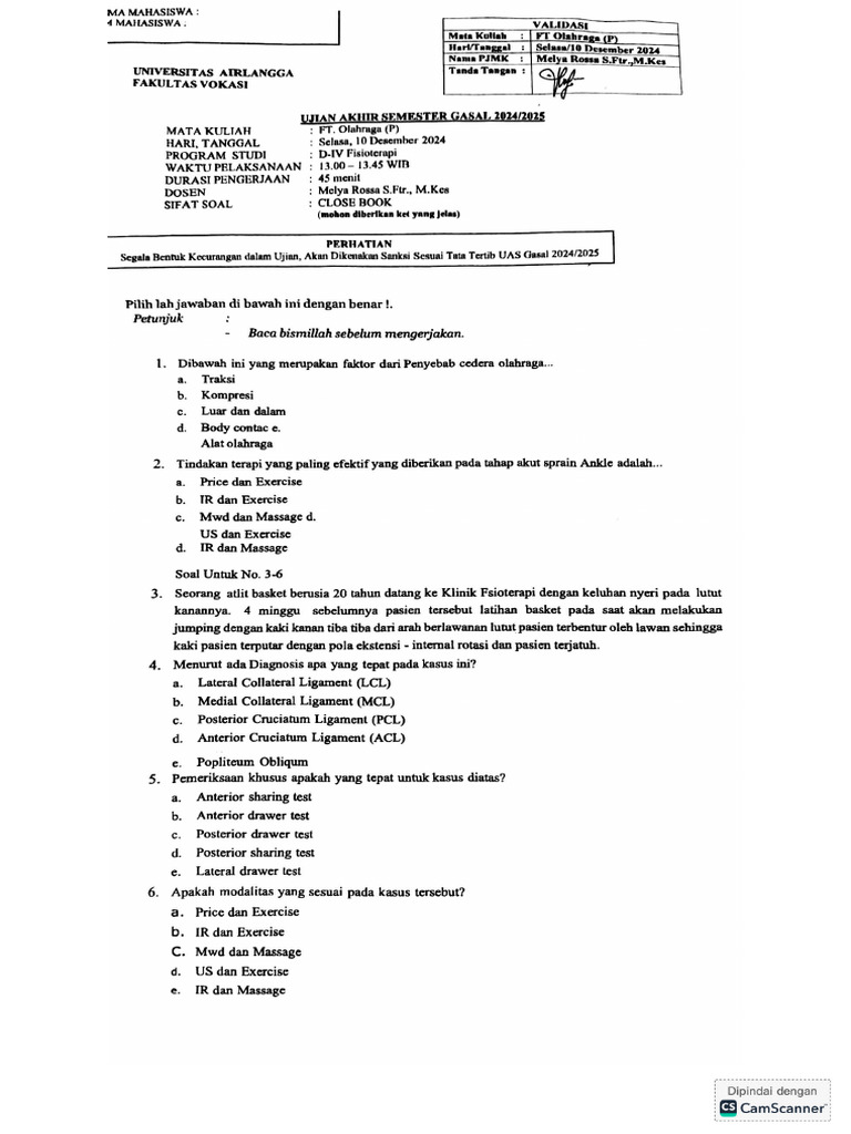 Soal ft or prak | PDF