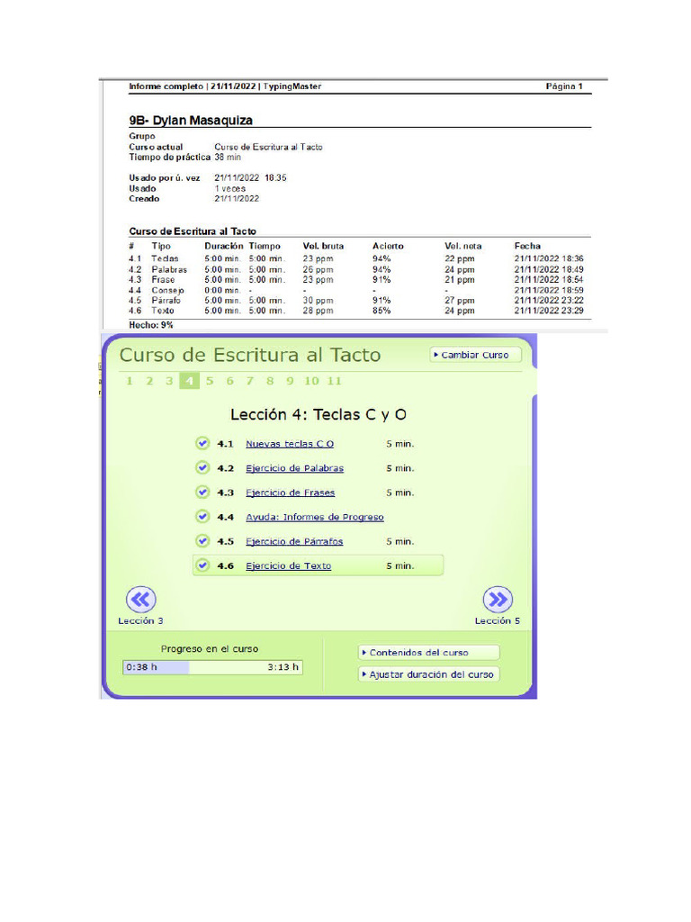 9b Masaquiza Dylan Lección 3 (C-O) | PDF