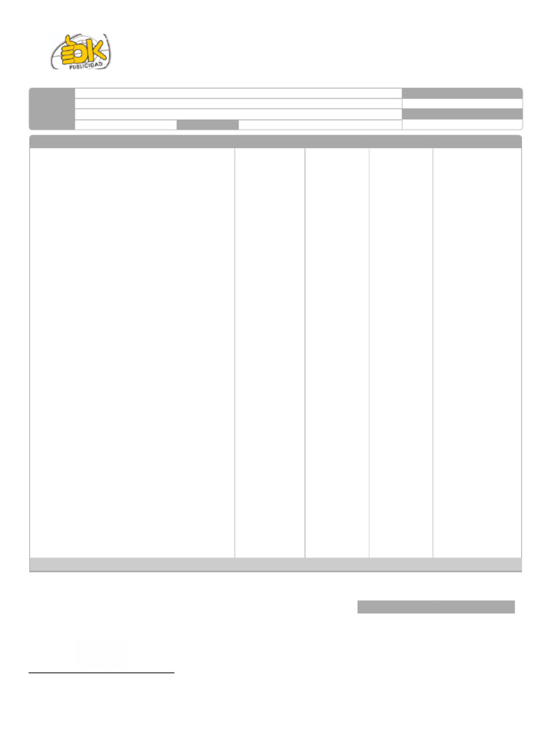 Cotización OkPublicidad | PDF
