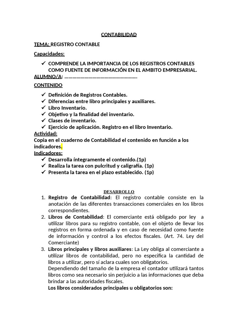 Libro Contables 2025 | PDF | Contabilidad | Servicios financieros