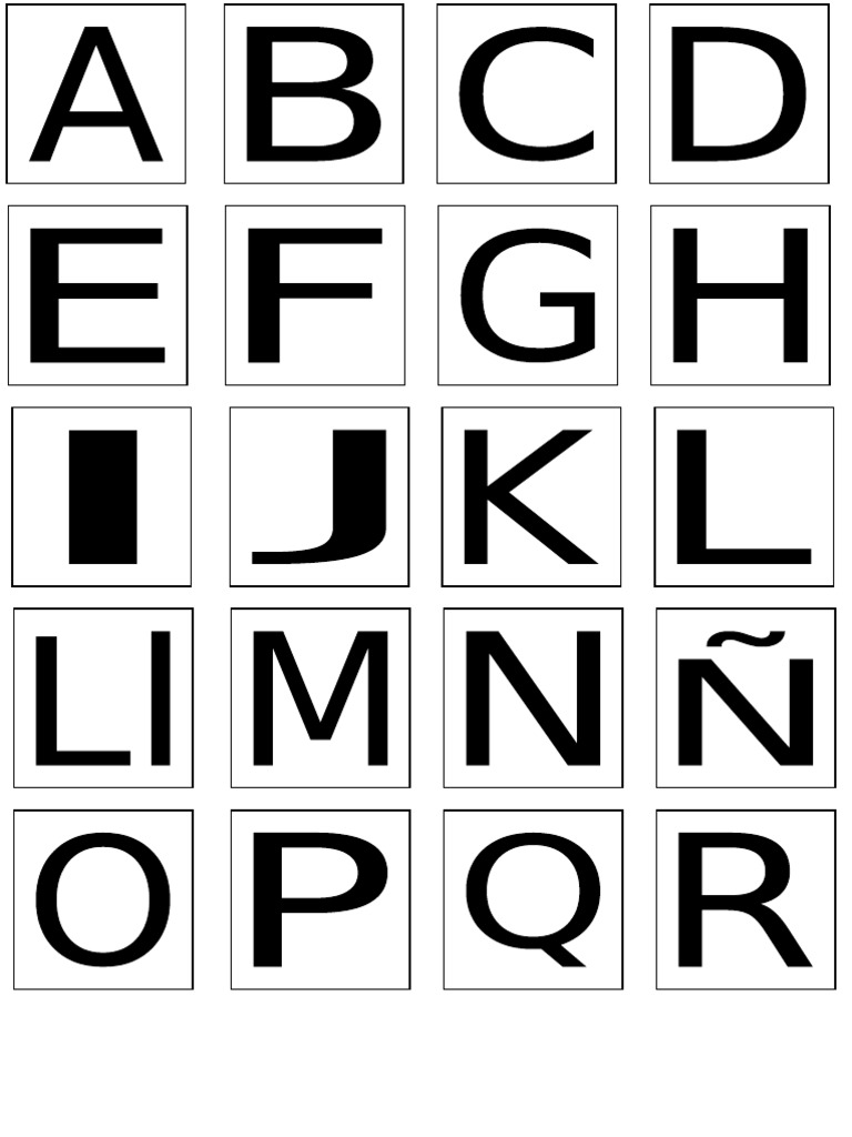 Abcdario 3 X 3 | PDF