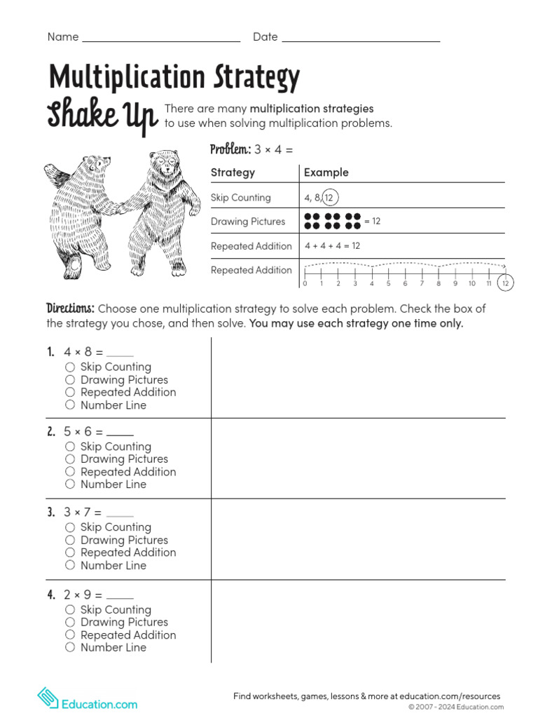 Effective Multiplication Strategies Guide | PDF