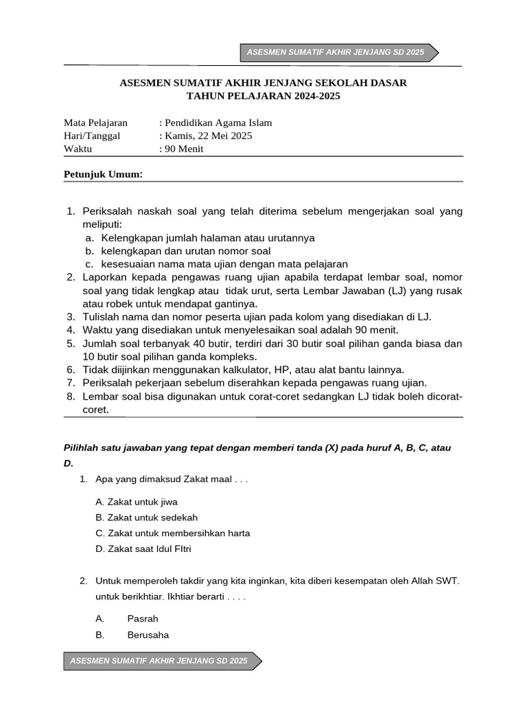 01 Asaj Pai 2024-2025 | PDF