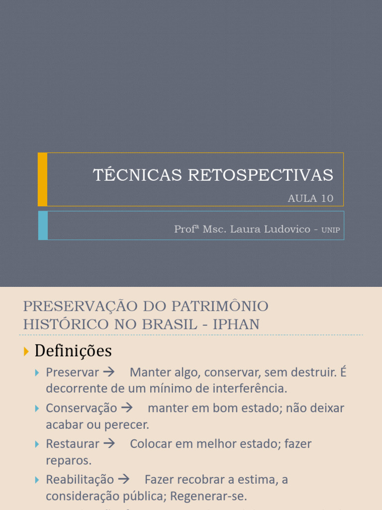 Tr-Aula 05 - Iphan - Brasil | PDF | Herança cultural