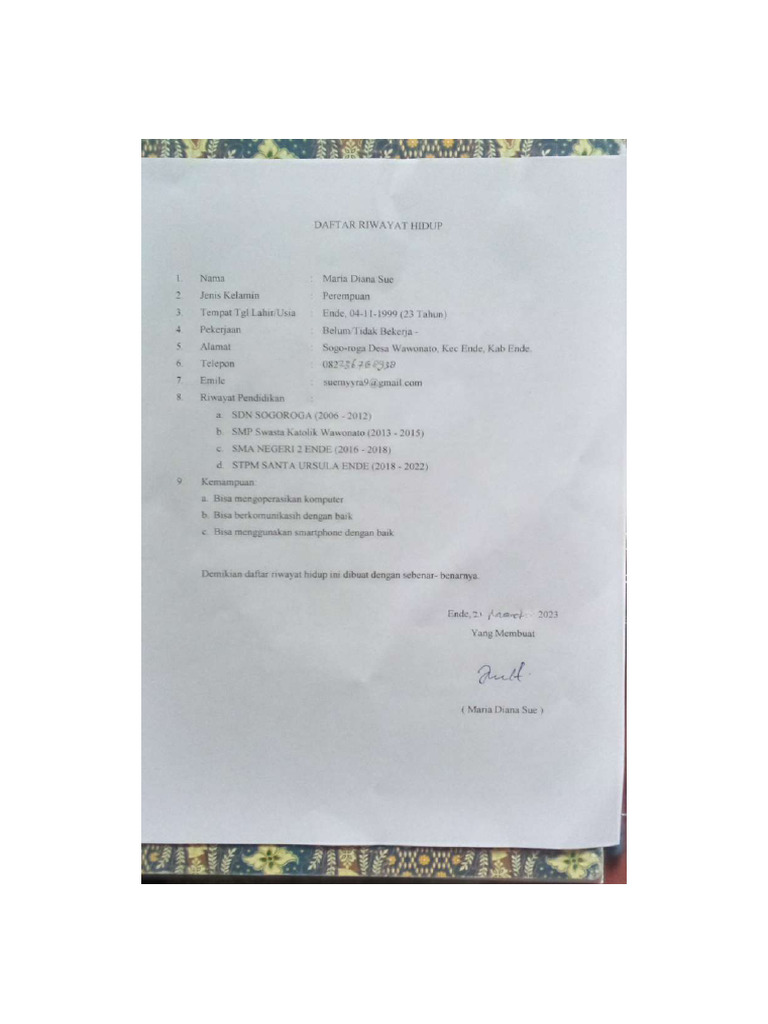 Berkas Dan Persyaratan - Compressed | PDF