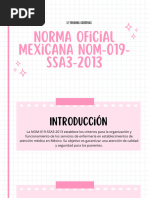 NORMA Oficial Mexicana NOM-019-SSA3-2013, para La Práctica de ...