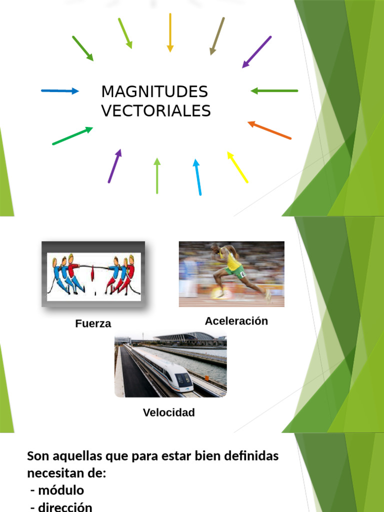 MAGNITUDES VECTORIALES 1dsweeeeuujjrccbj | PDF | Vector Euclidiano ...