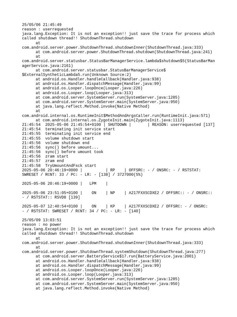 Power Off Reset Reason Backup | PDF | Embedded Linux Distributions | Mobile Linux