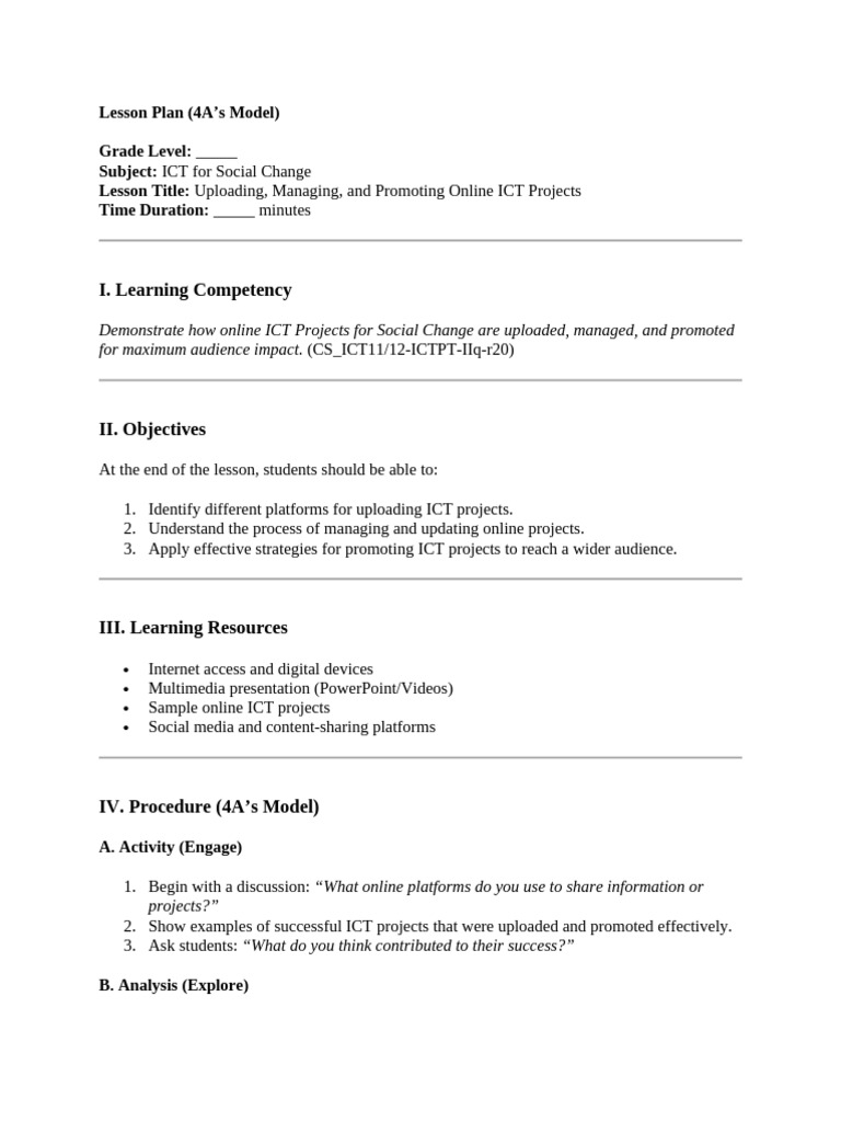 DLP ETetch Module 17 | PDF | Educational Technology | Social Media
