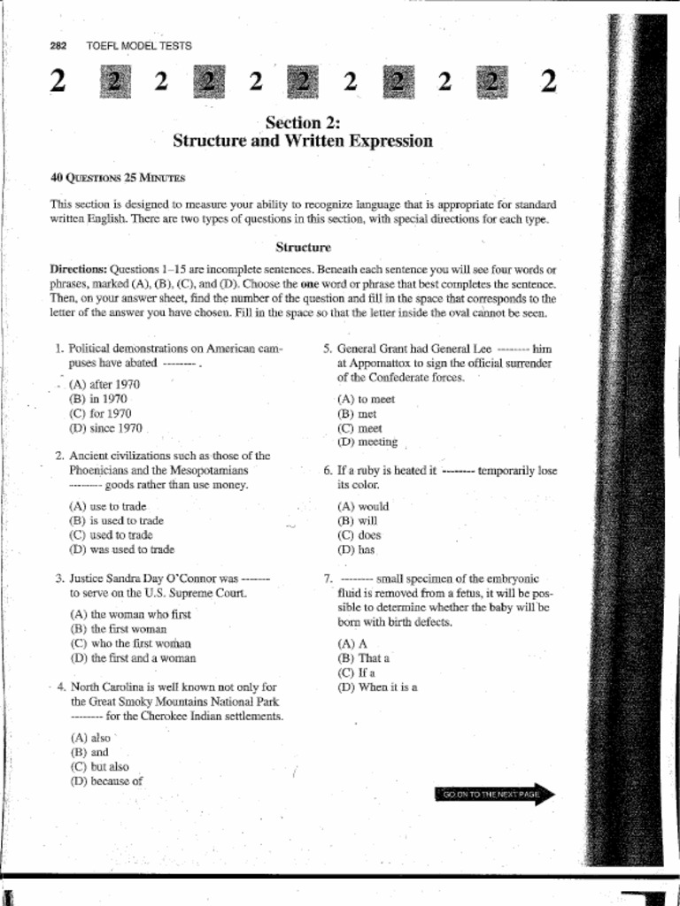 Grammar Test 1 | PDF