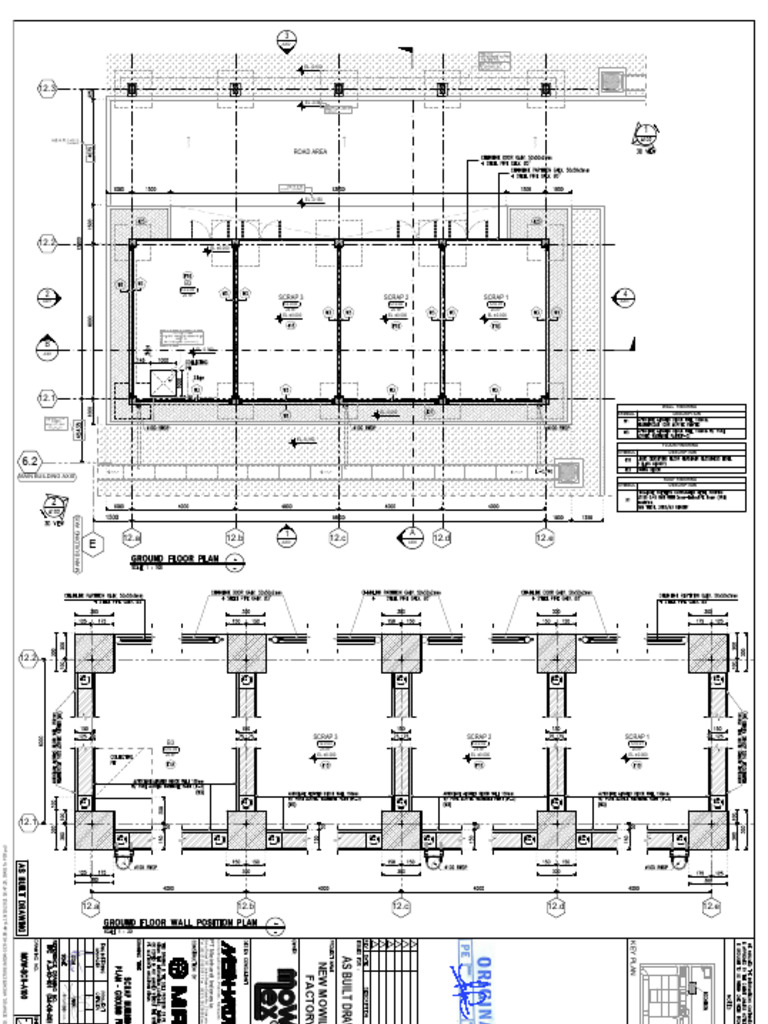MOW-SCR-A100 (Plan Ground Floor) | PDF