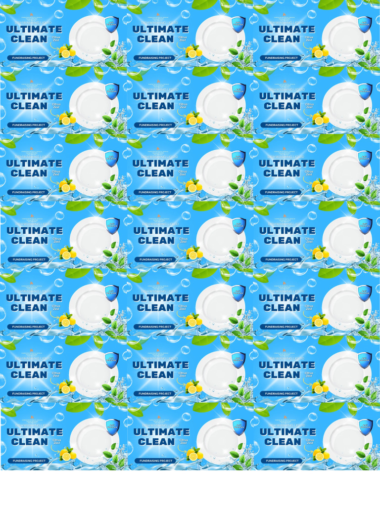 Label Dishwashing | PDF