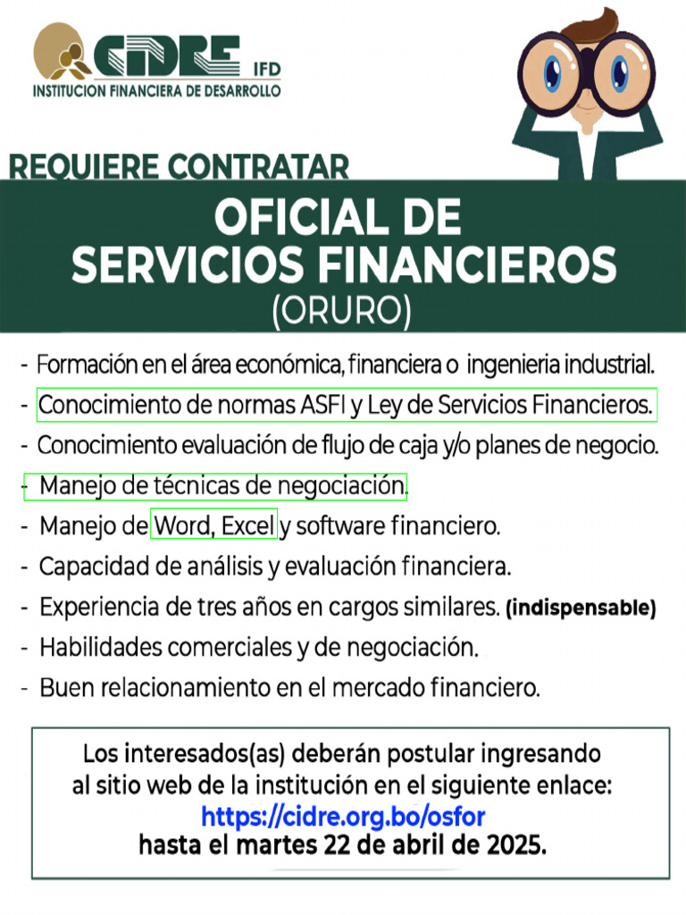 Cidre Oruro Eco | PDF