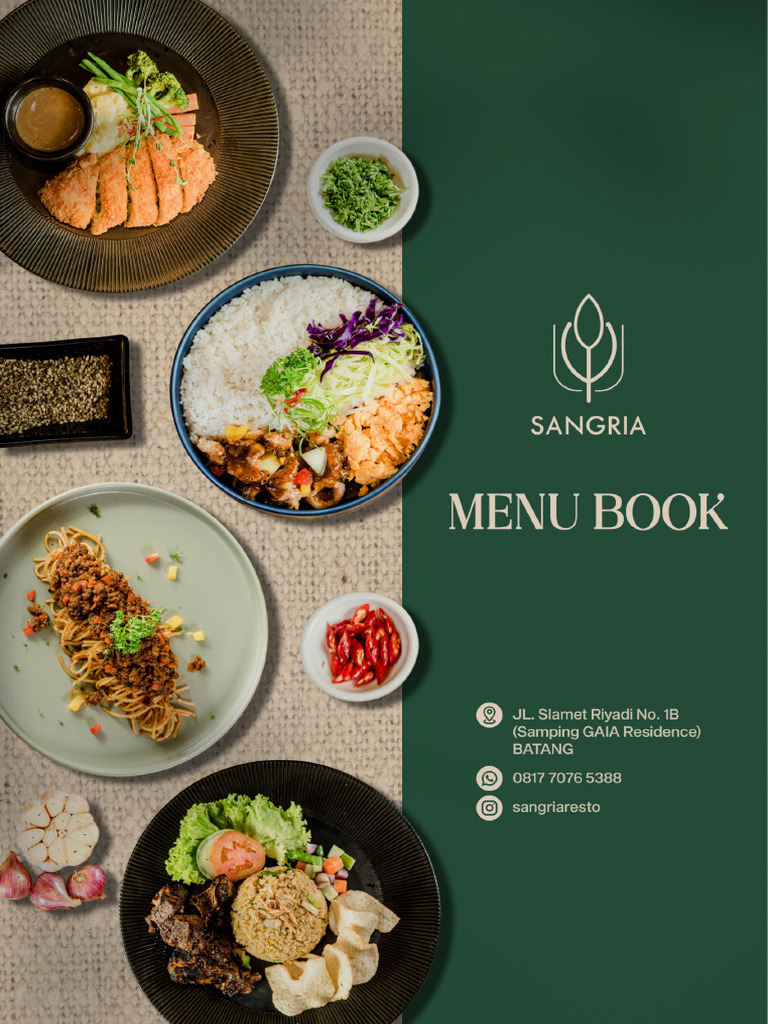 LINKTREE MENU SANGRIA 2025 | PDF