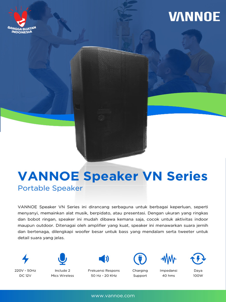 VANNOE Speaker VN Series | PDF