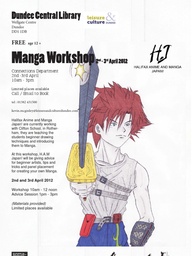 Dundee Manga Workshop for Beginners | PDF