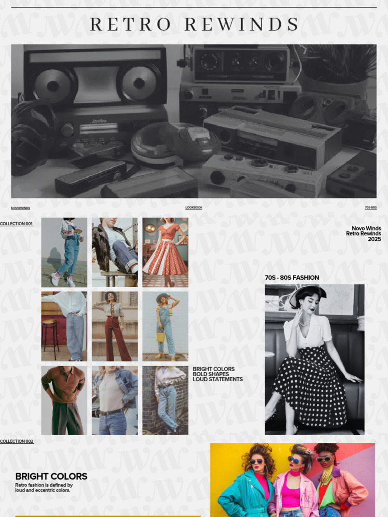 Retro Rewinds: 70s-80s Fashion Guide | PDF