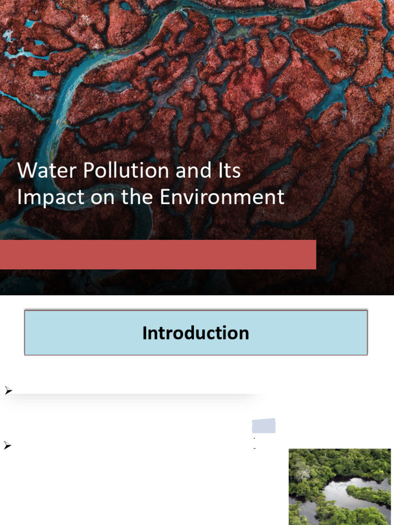 Presentation - On - Water - Pollution (1) (1) (Read-Only) | PDF | Water ...