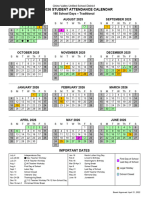 2024 2025 Nisd Calendar | PDF | Educational Institutions | Schools