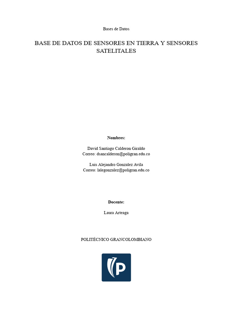 Proyecto (Bases de Datos) | PDF | Base de datos relacional | Bases de datos