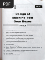 Design of Gear Box - Complete Notes | PDF